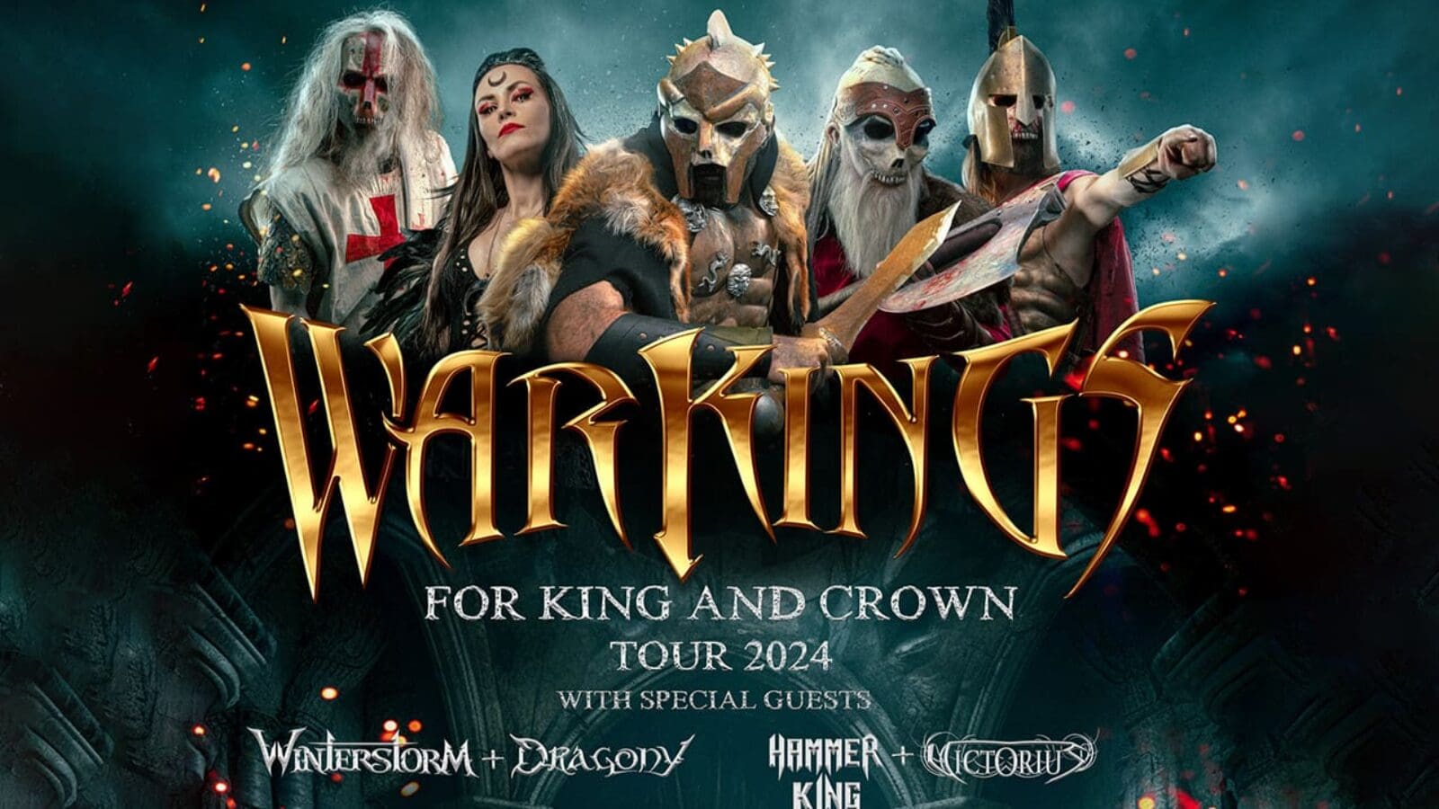 WARKINGS 'For King and Crown'-Tour 2024 | OXMOX - Hamburgs StadtMagazin